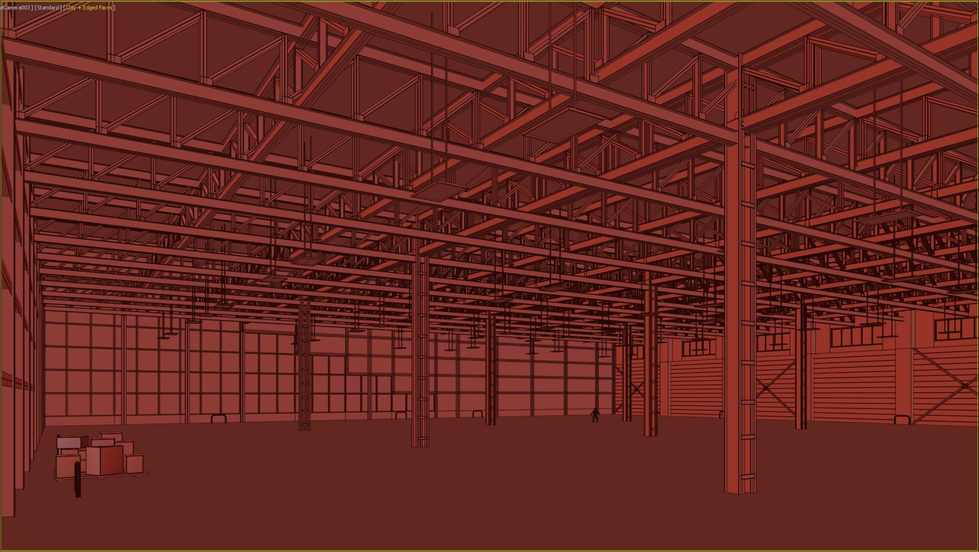 3D Low Poly Warehouse 12 Model - TurboSquid 2106836