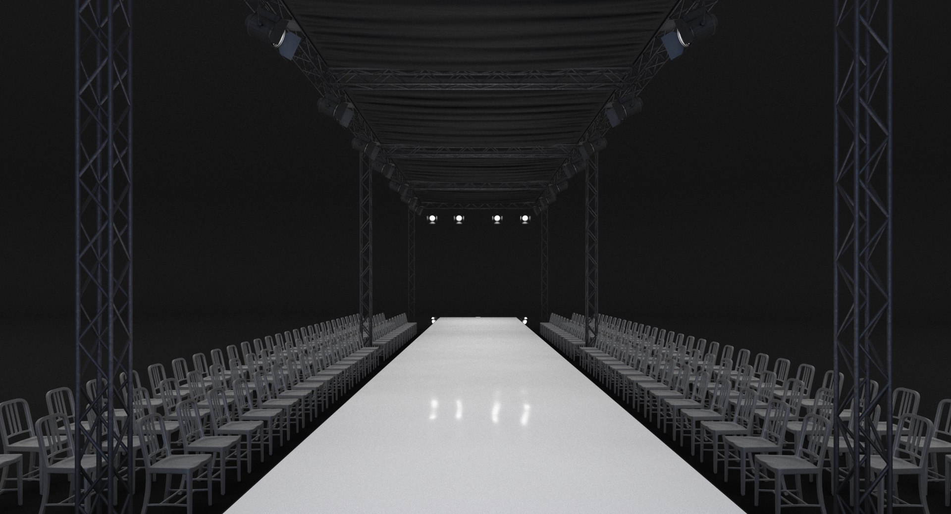 Catwalk Realistic 3D Model - TurboSquid 1368937