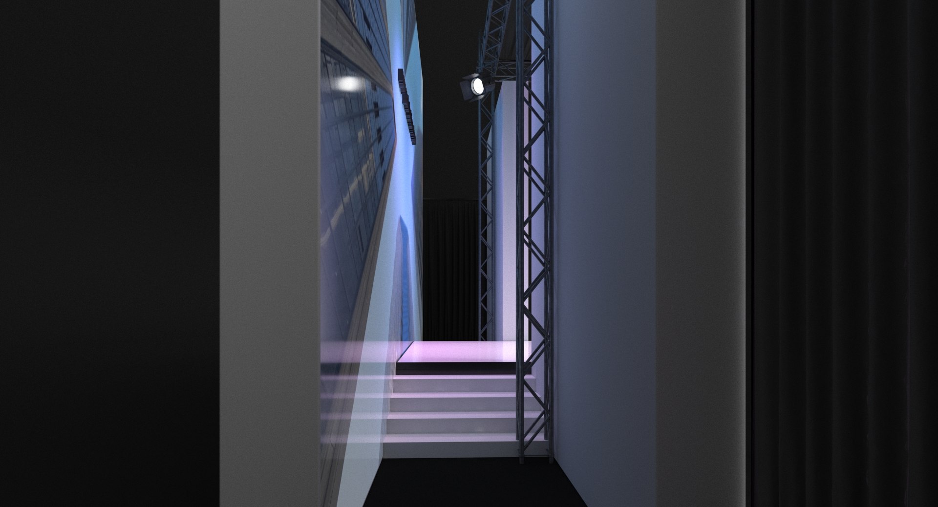 Catwalk Realistic 3D Model - TurboSquid 1368937