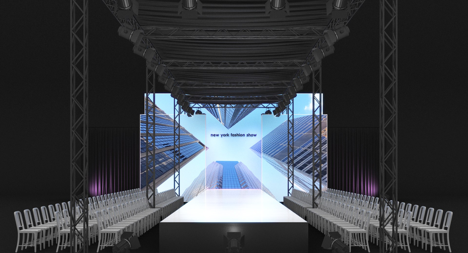 Catwalk Realistic 3D Model - TurboSquid 1368937