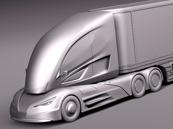 3d 2015 walmart truck model