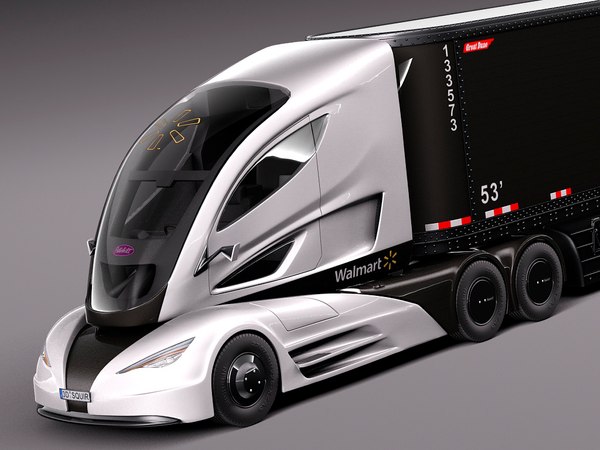 3d 2015 walmart truck model