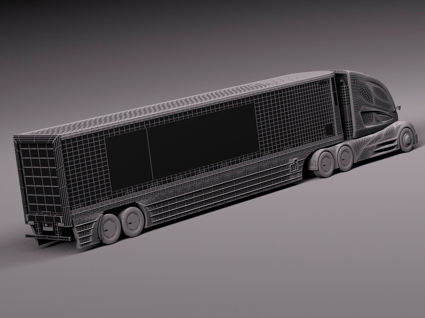 3d 2015 walmart truck model