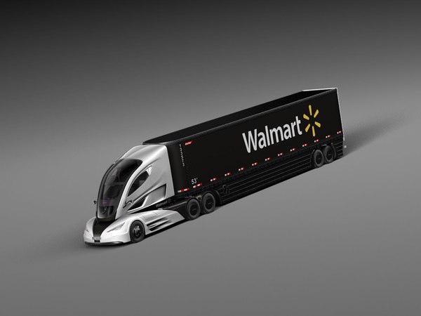 3d 2015 walmart truck model
