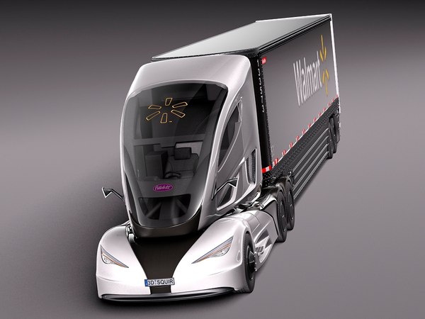3d 2015 walmart truck model