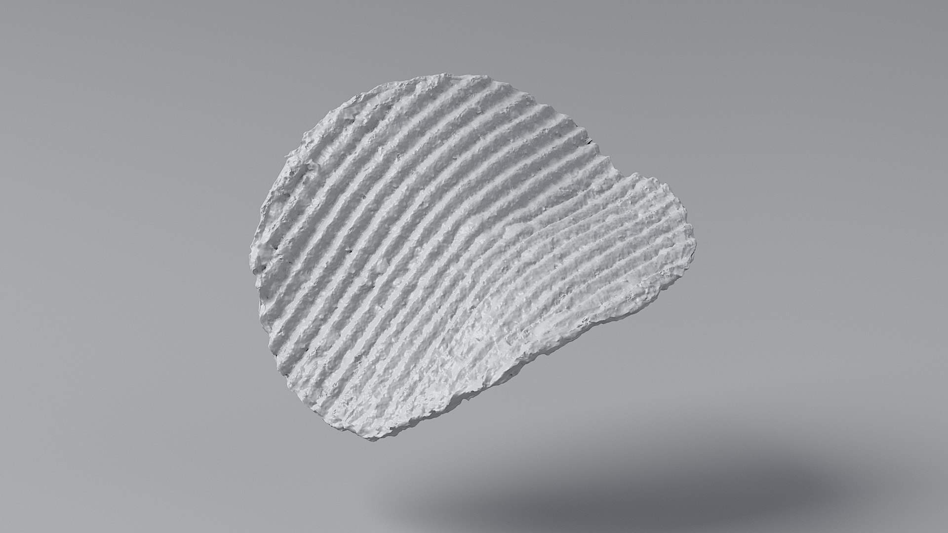 3D Realistic Riffled Chips 02 - TurboSquid 1974316