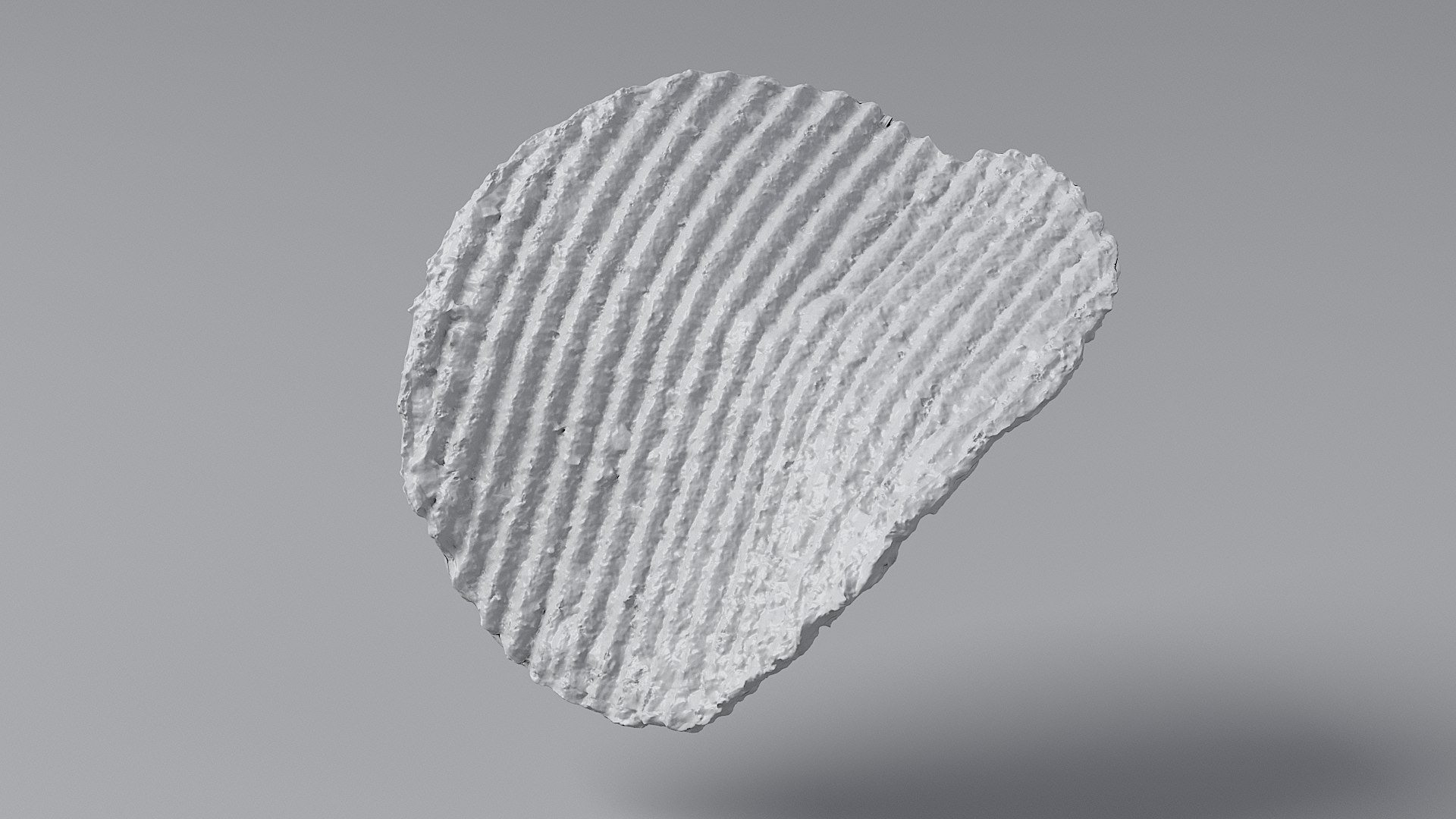 3D Realistic Riffled Chips 02 - TurboSquid 1974316