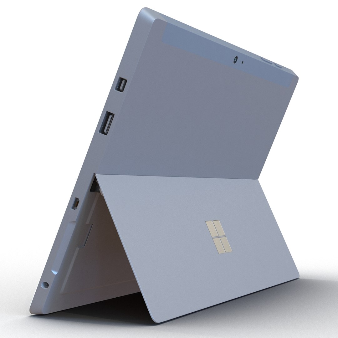 3d Model Microsoft Surface 3 Tablet