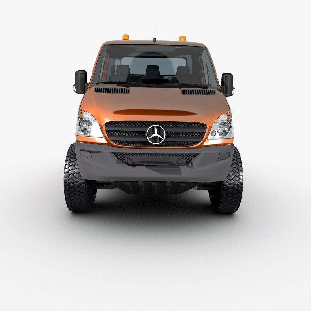 3d Mercedes-benz Sprinter 4x4 Mercedes Model