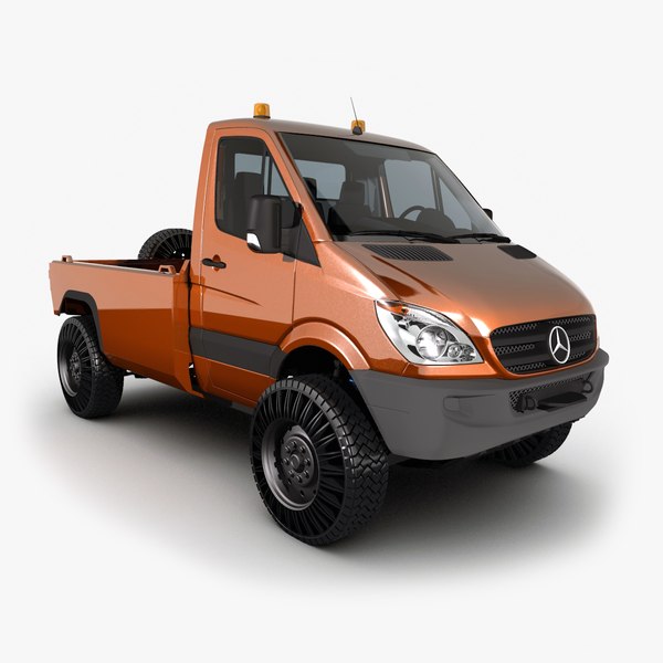 3d mercedes-benz sprinter 4x4 mercedes model