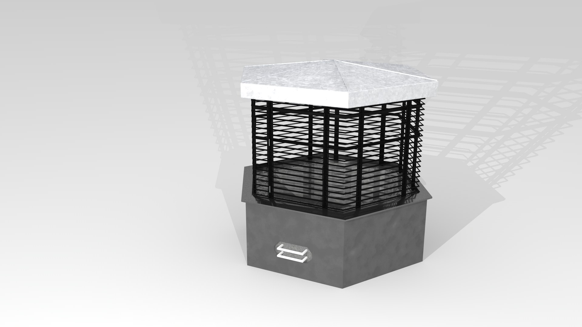 Free C4d Mode Subway Ventilation Shaft