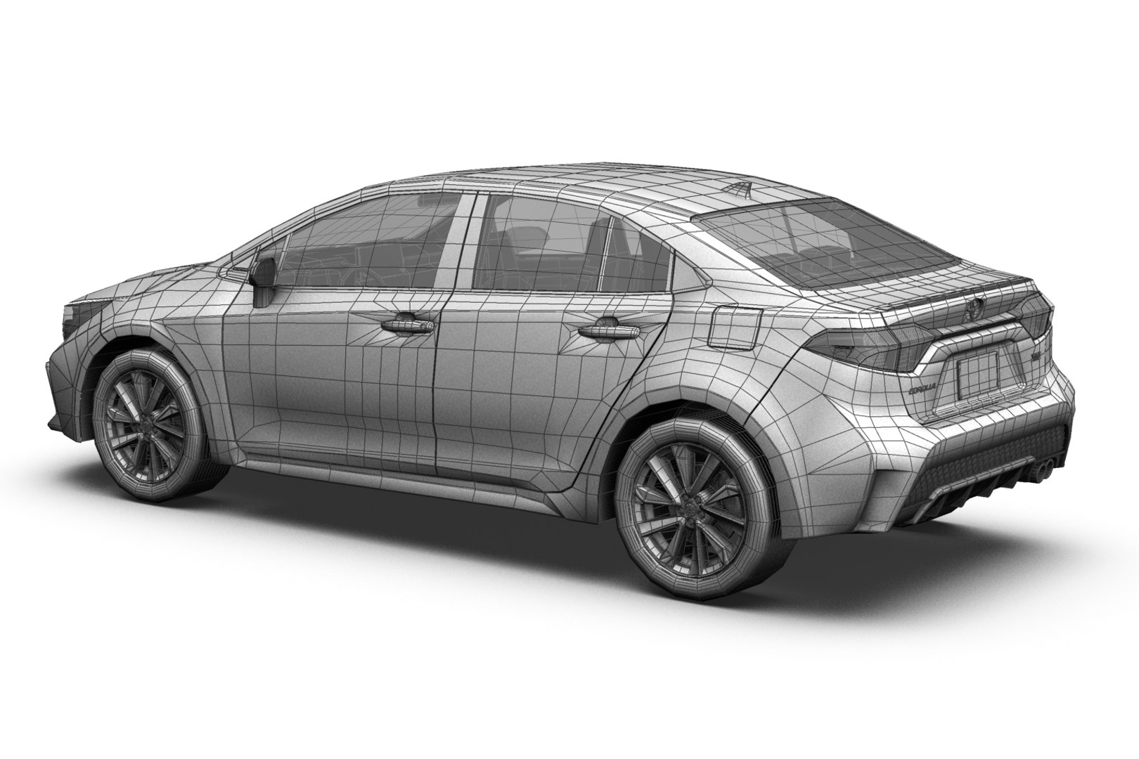 Toyota Corolla 3D - TurboSquid 1380060