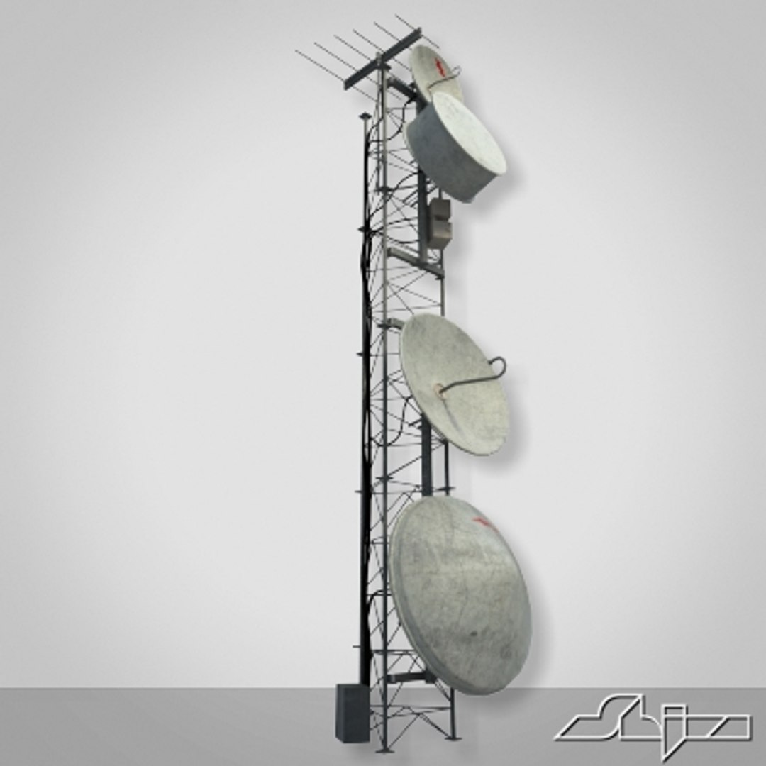 Tower Antenna 3d Max