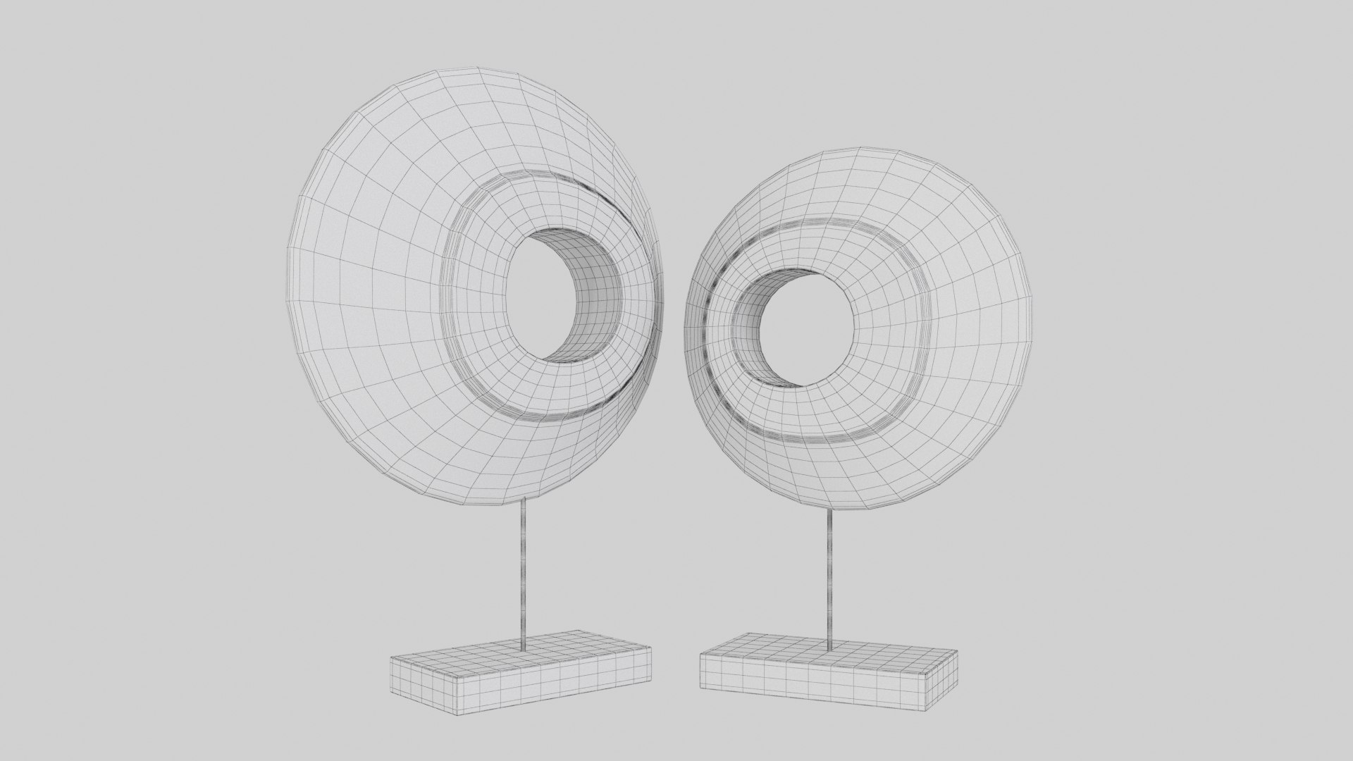 3D Bronze Sculpture Set - TurboSquid 2098612