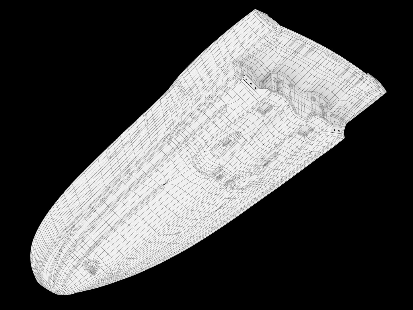 3D Yacht Hull Highpoly Model - TurboSquid 2161030