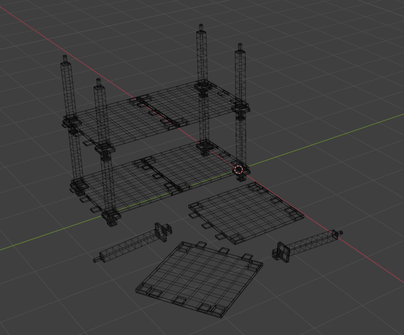3D Modular Shelves - TurboSquid 2271401