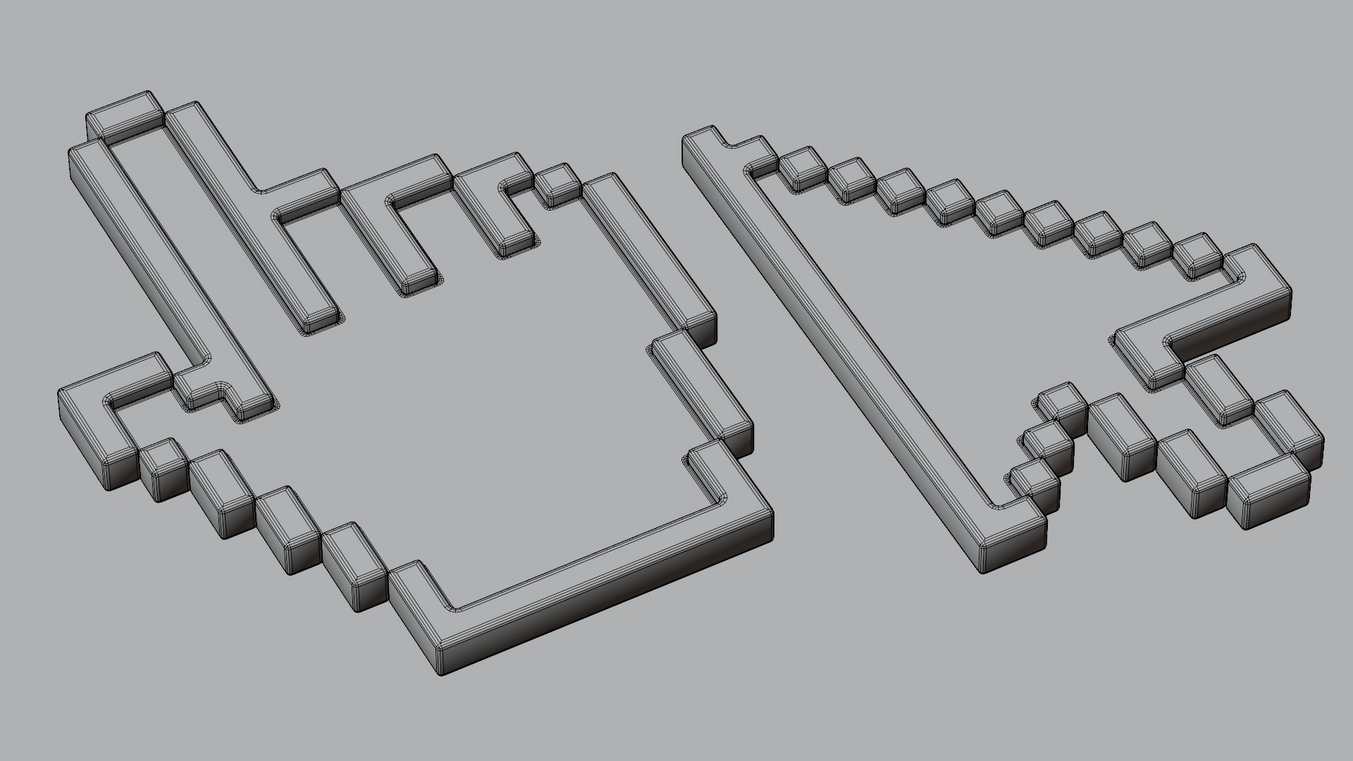 3D Mouse Cursor - TurboSquid 1703477