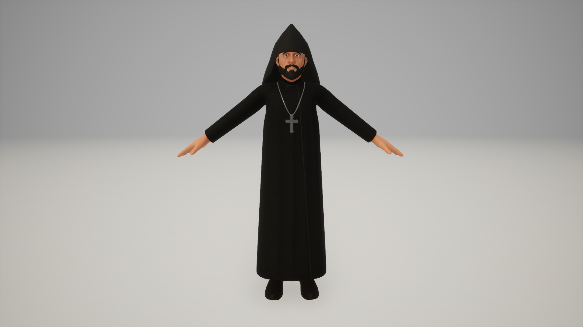 3D Priest - TurboSquid 2314050