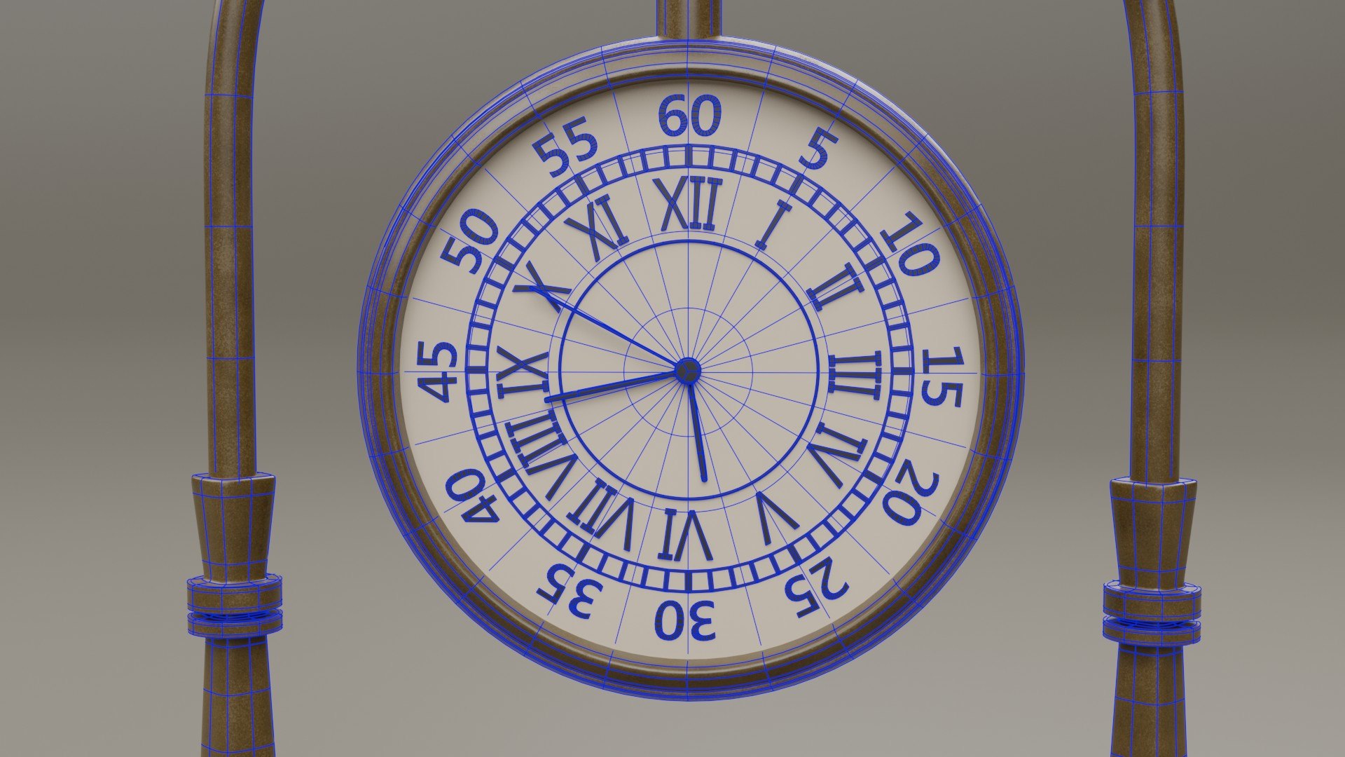 3D Desk clock - TurboSquid 1826164