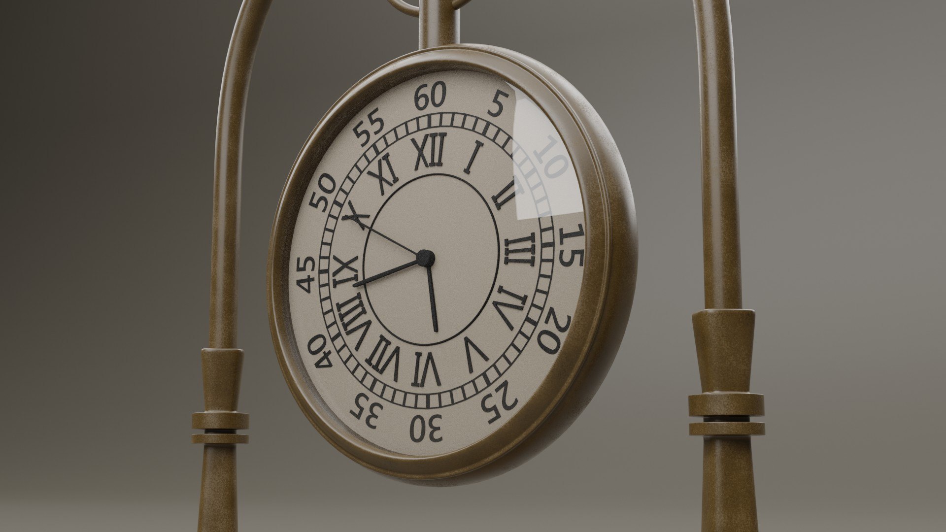 3D Desk clock - TurboSquid 1826164