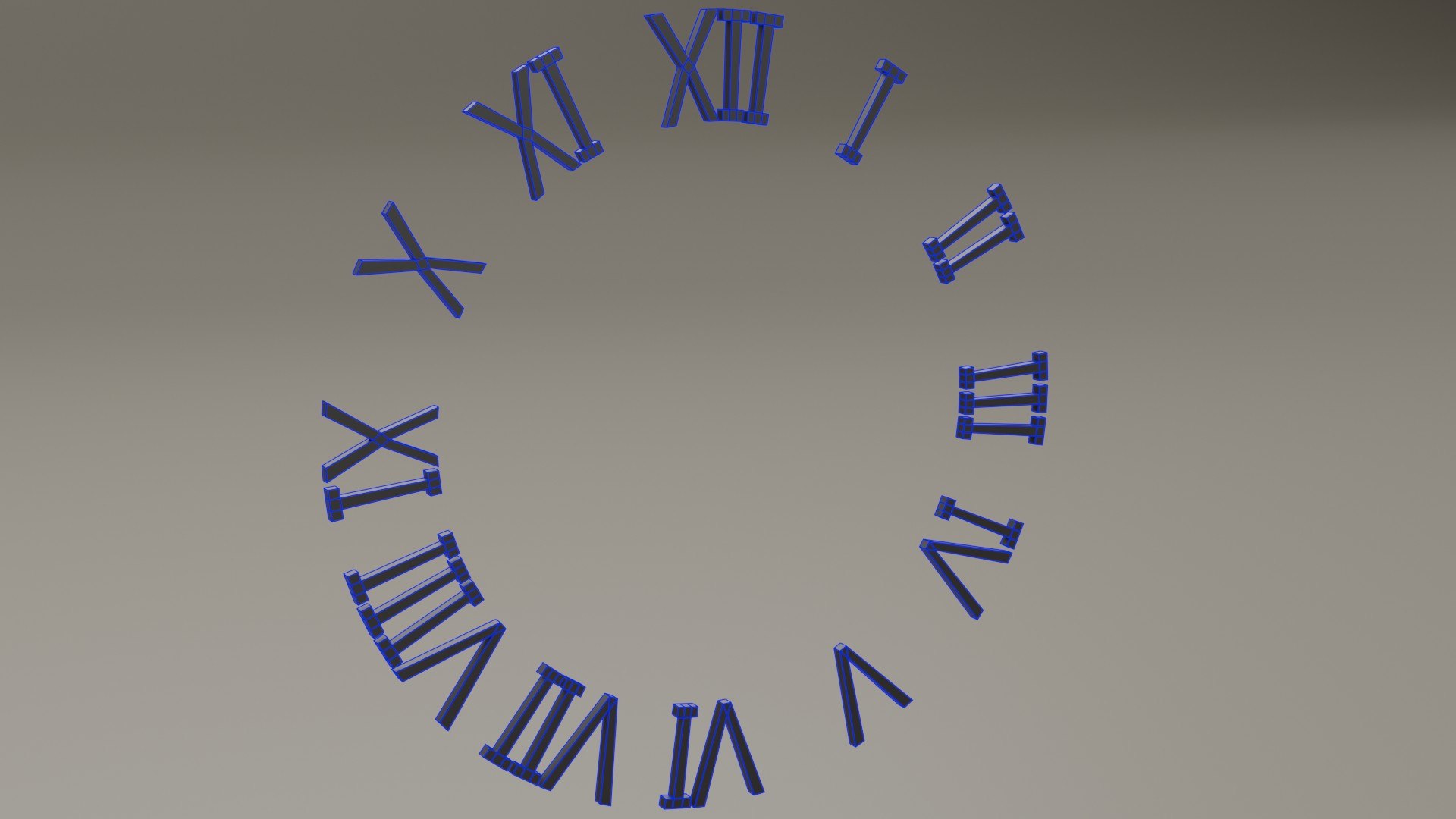 3D Desk clock - TurboSquid 1826164