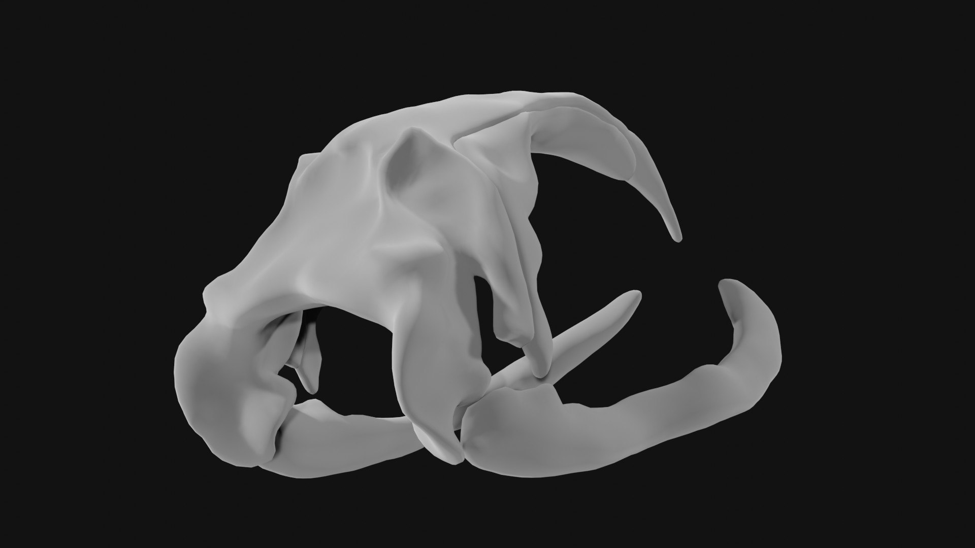 Bowhead Whale Skull 3D Model - TurboSquid 1974971