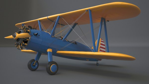 Biplane 3D Models for Download | TurboSquid