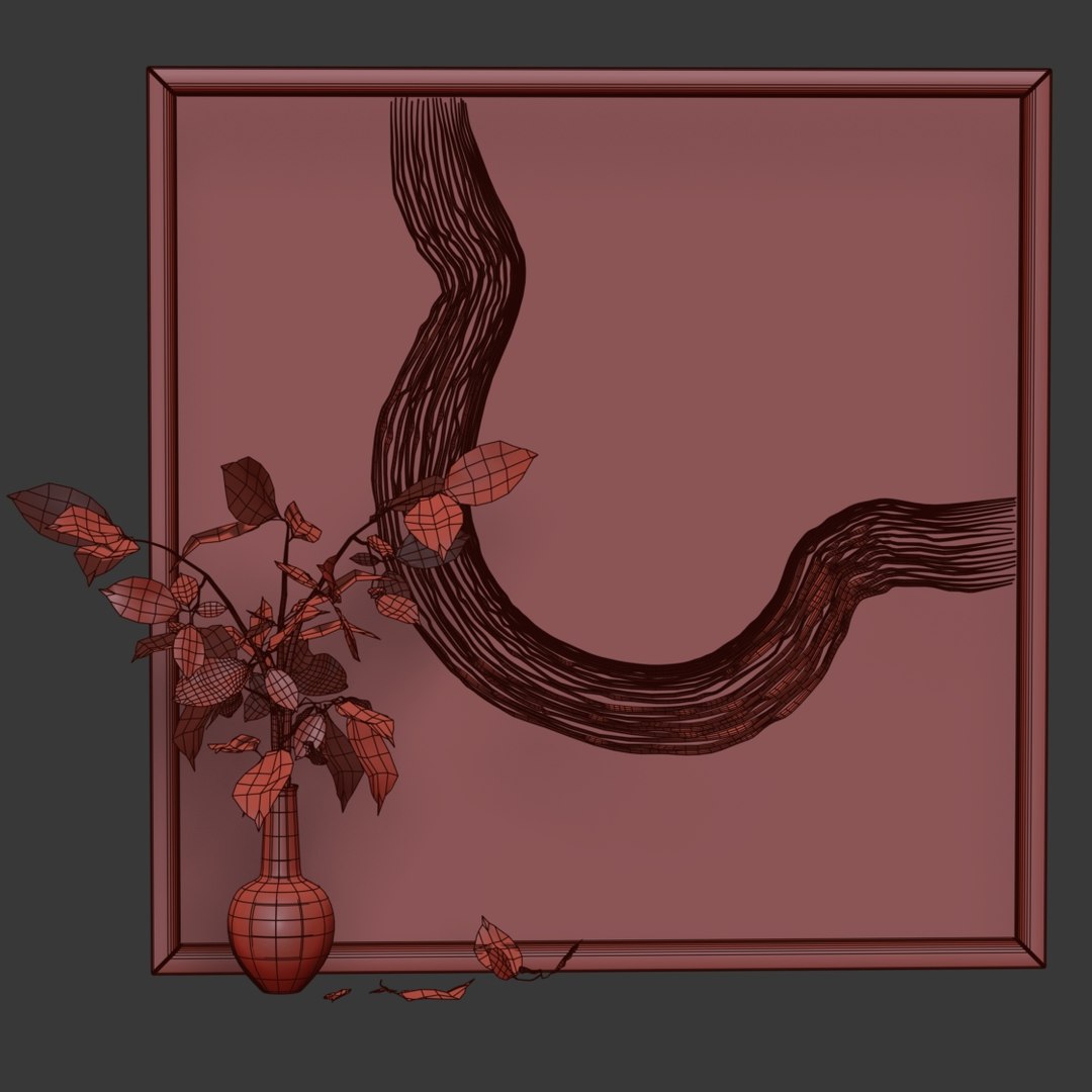 Decorative set guillem 3D model - TurboSquid 1693090