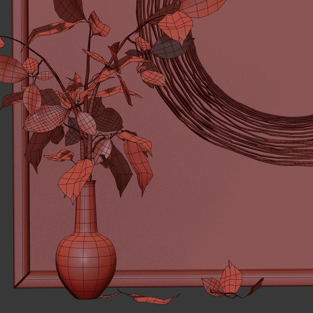 Decorative set guillem 3D model - TurboSquid 1693090