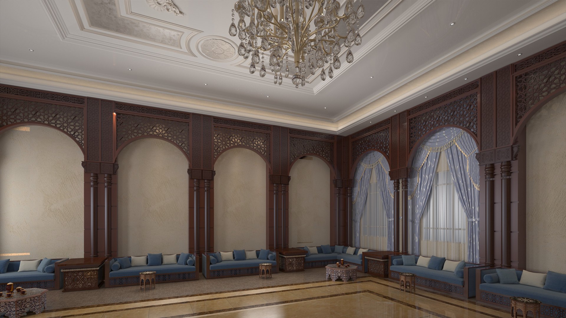 3D Arabic Majlis 3D Interiors - TurboSquid 1818523