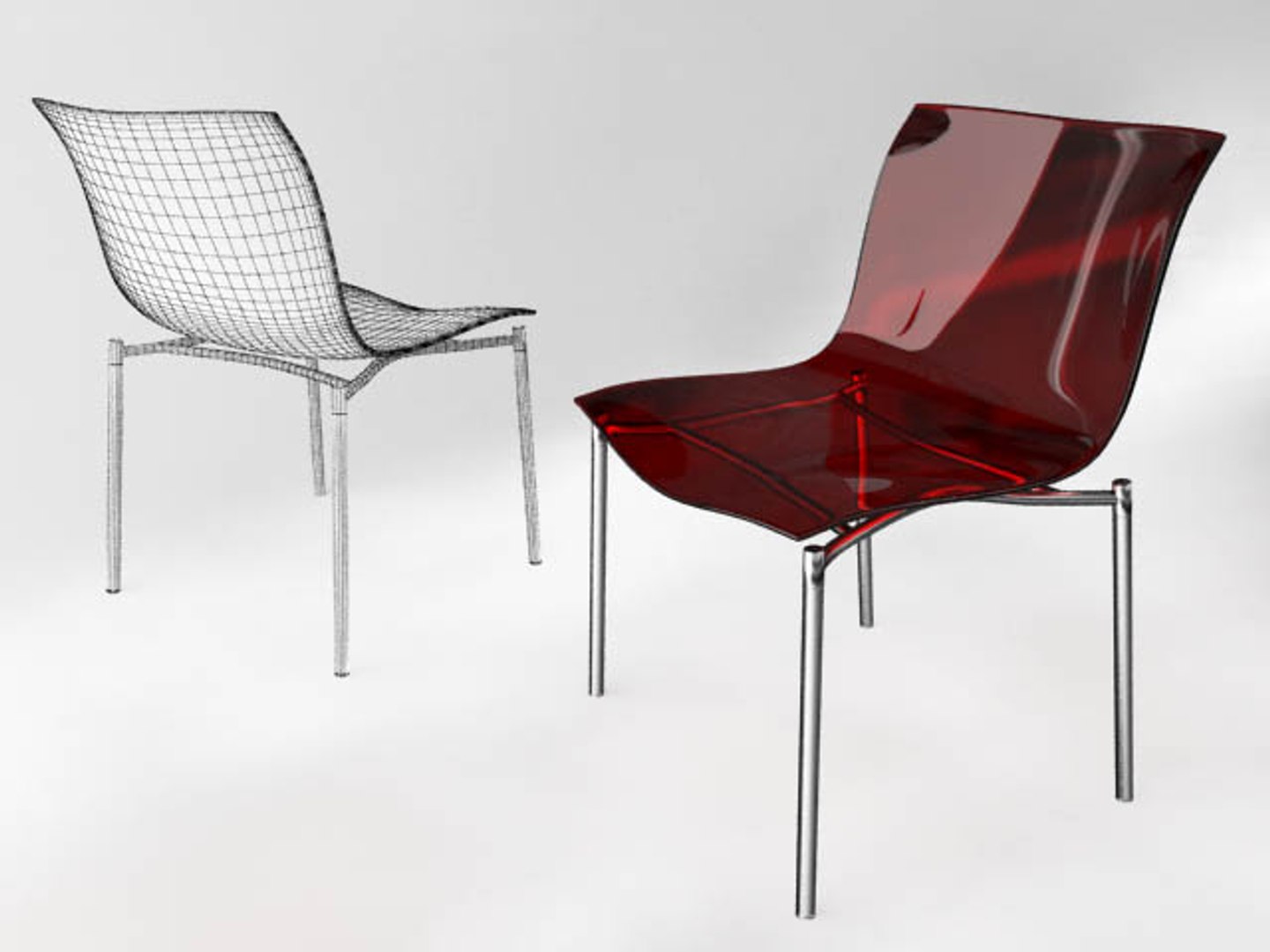 Modern Chair 3d Model