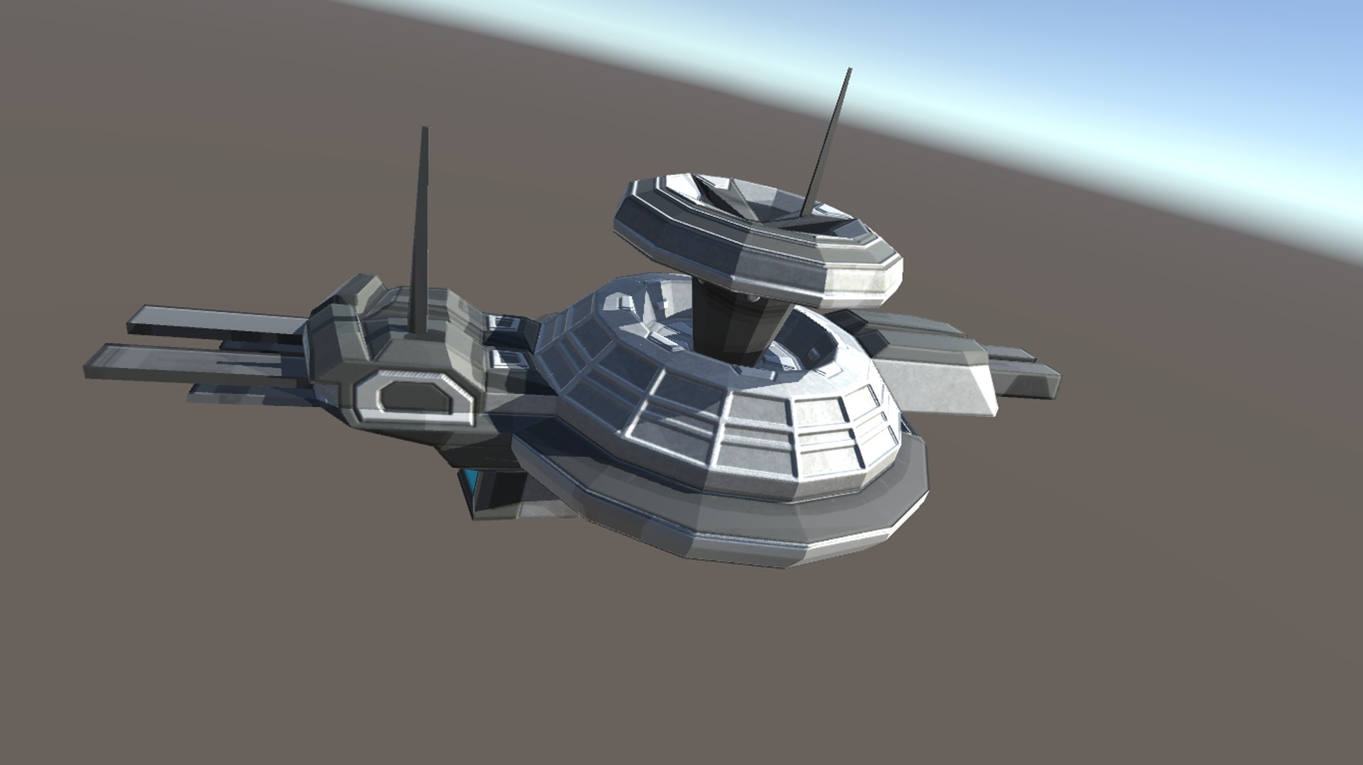 Sci-fi space observatory 3D - TurboSquid 1421922