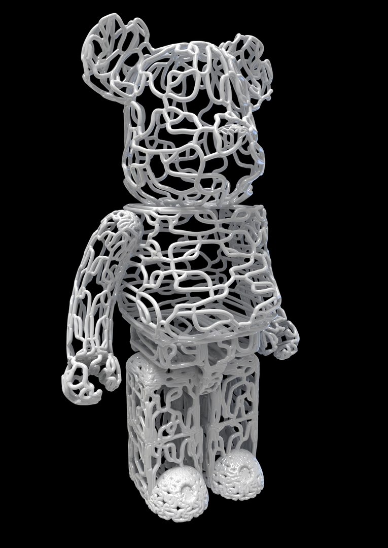 3D Model Wire Bear Brick - TurboSquid 1321114