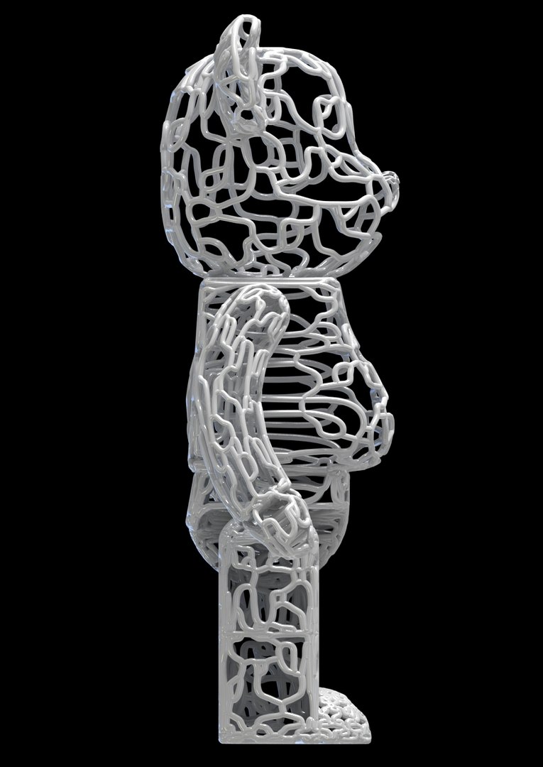 3D Model Wire Bear Brick - TurboSquid 1321114
