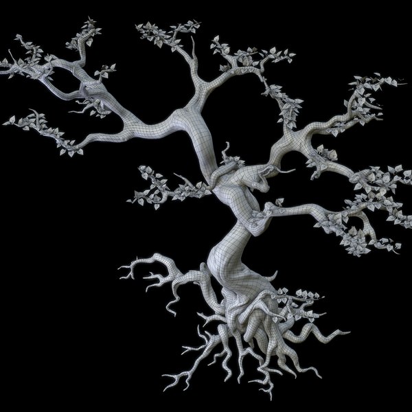 scary tree 3d model