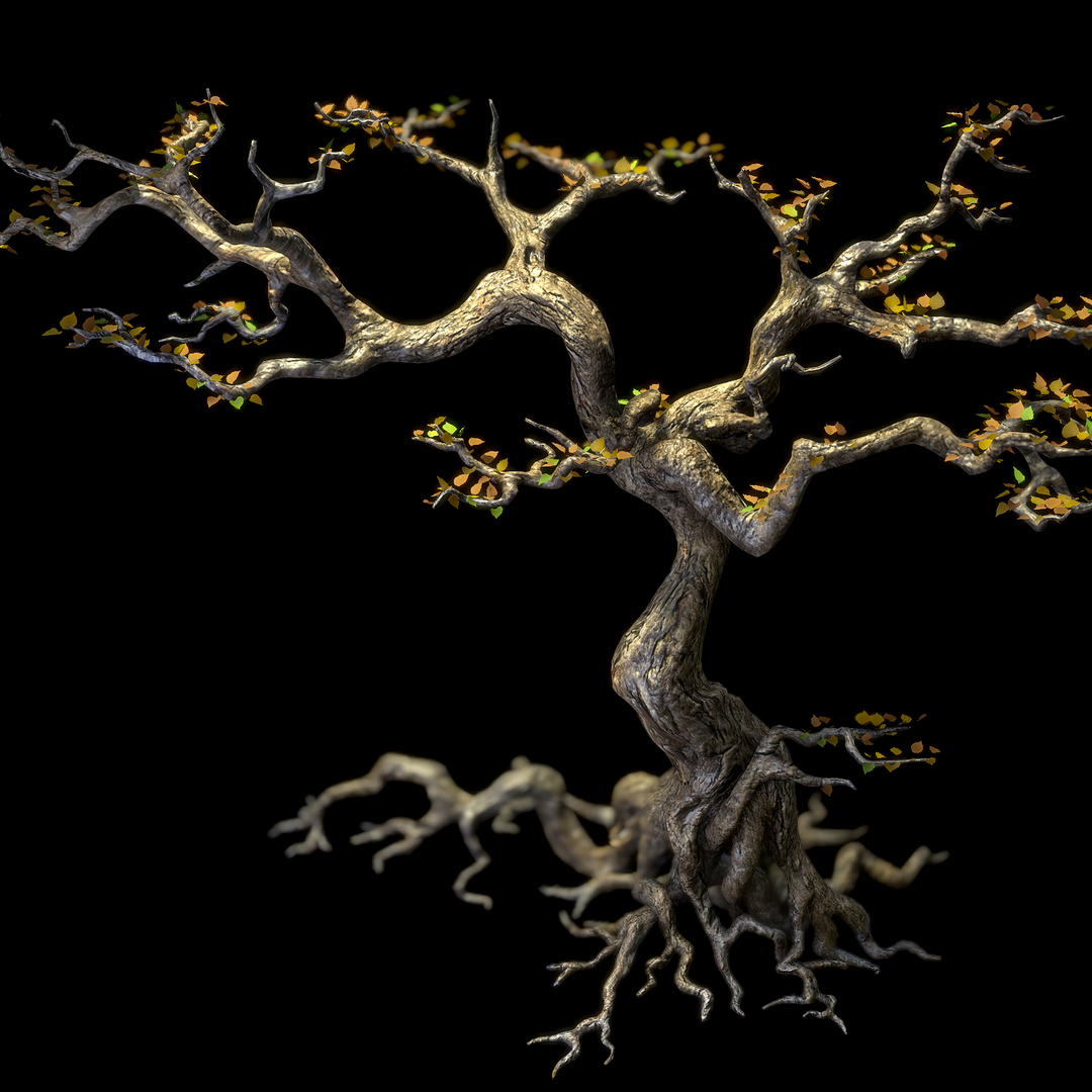 scary tree 3d model