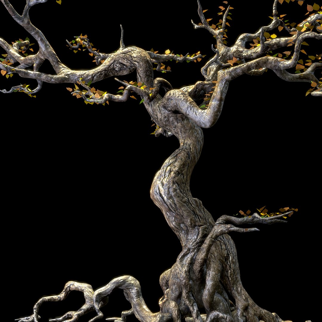 Scary Tree 3d Model