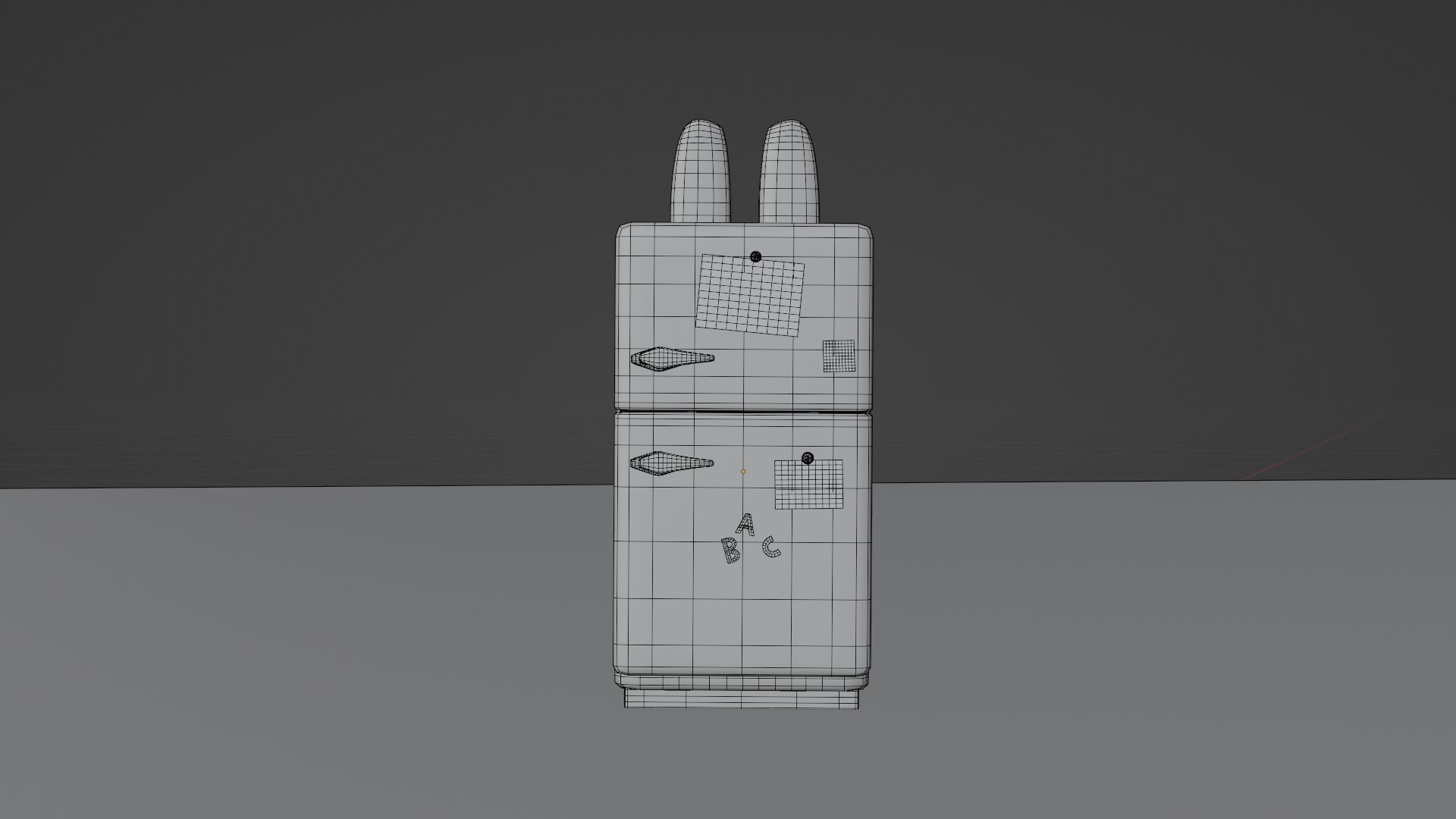 Blue Bunny Fridge 3D - TurboSquid 2081869
