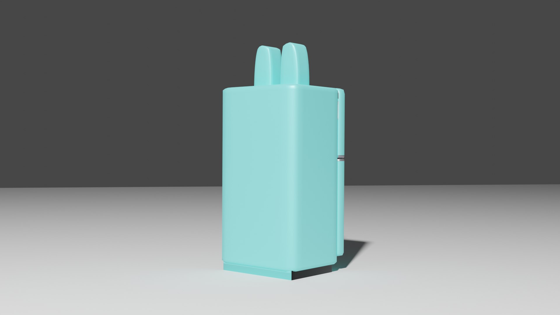Blue Bunny Fridge 3D - TurboSquid 2081869