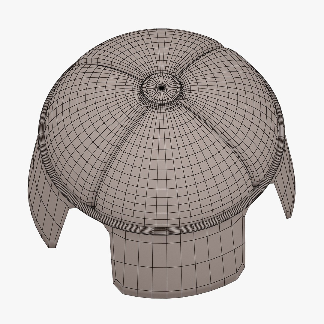 3d pouf model