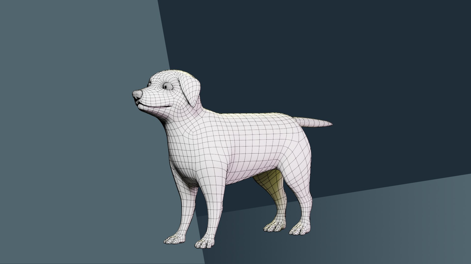 Dog 3D Cartoon Rigged Model - Blender 3D - TurboSquid 2222124