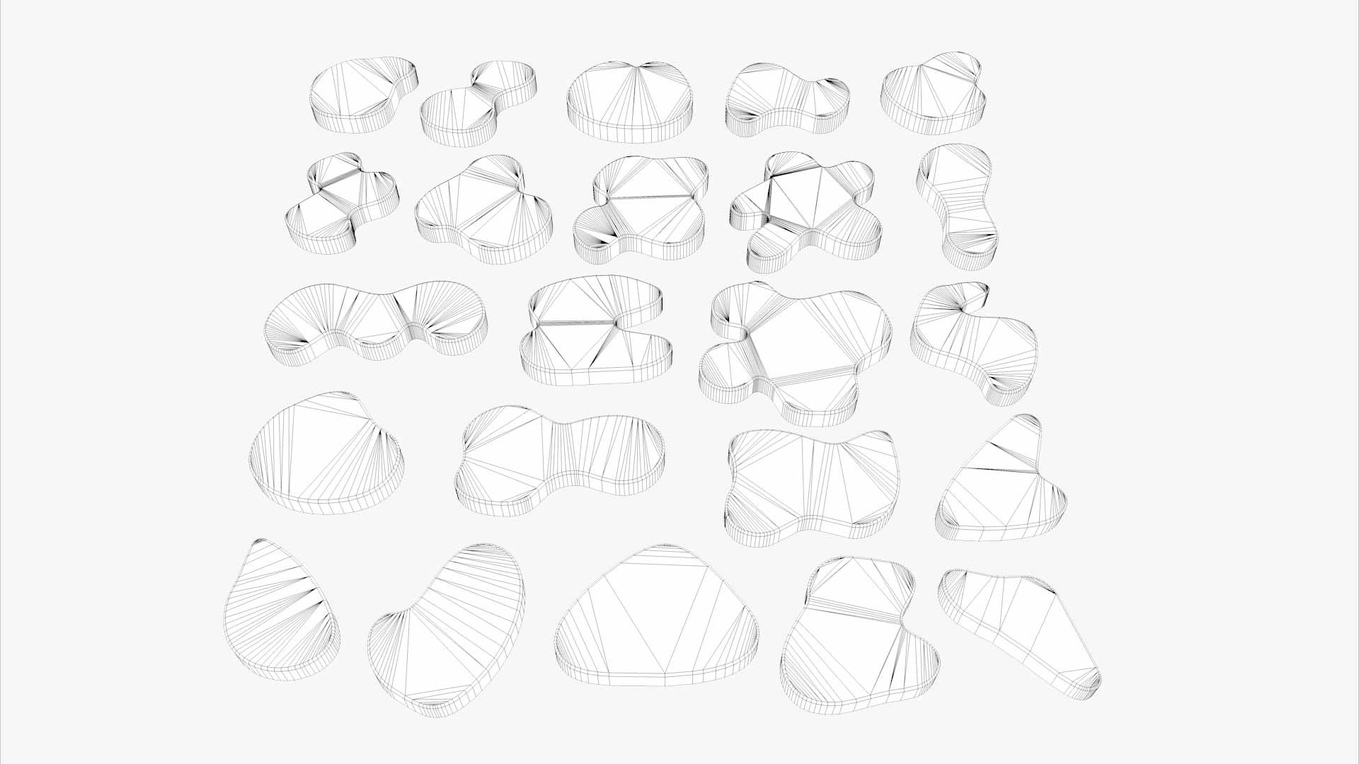 Organic Shape Pack 3D - TurboSquid 2079745