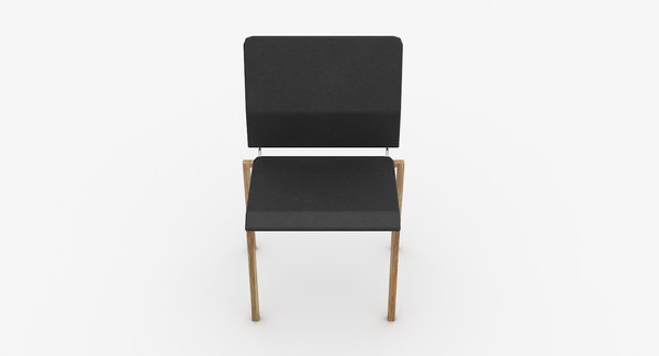 3d model simple chair