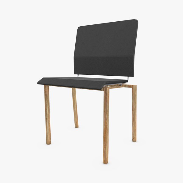 3d model simple chair