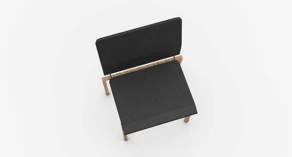 3d model simple chair
