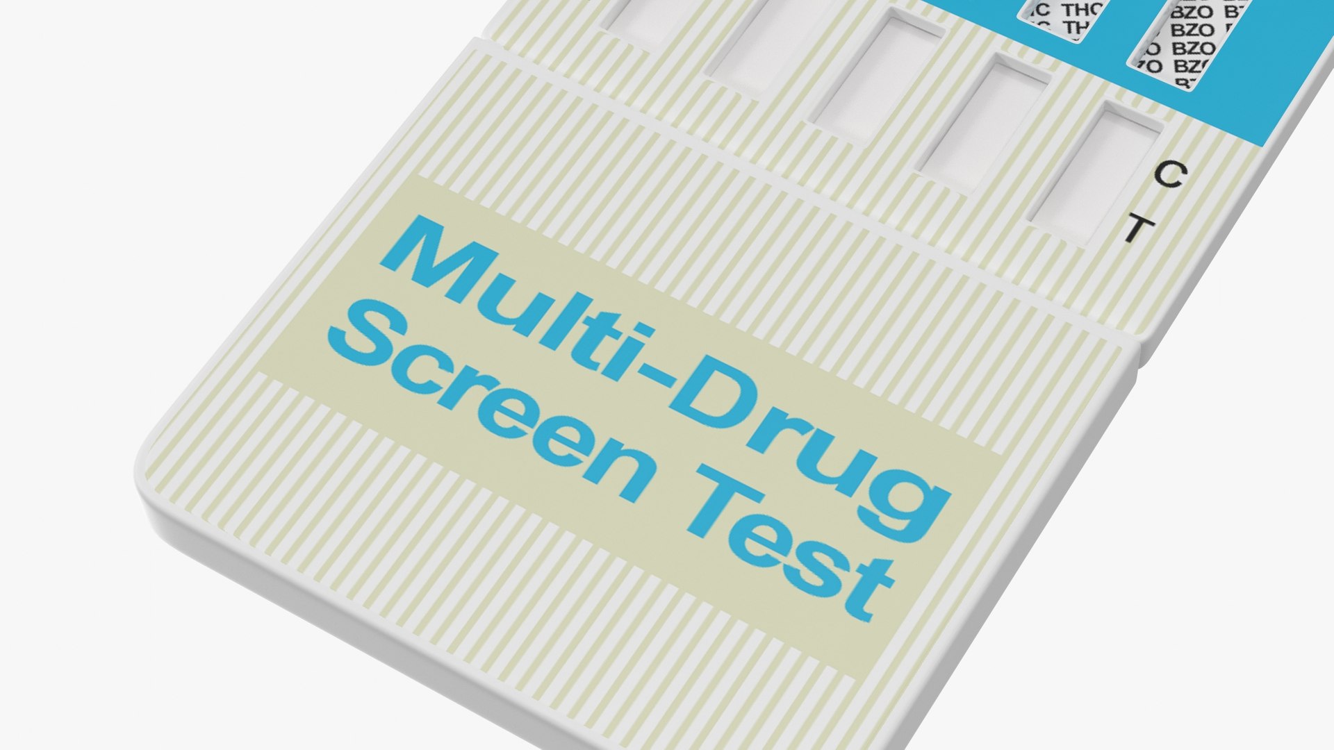 3D Multi-Drug Testing Kit Closed 3D Model - TurboSquid 1964399