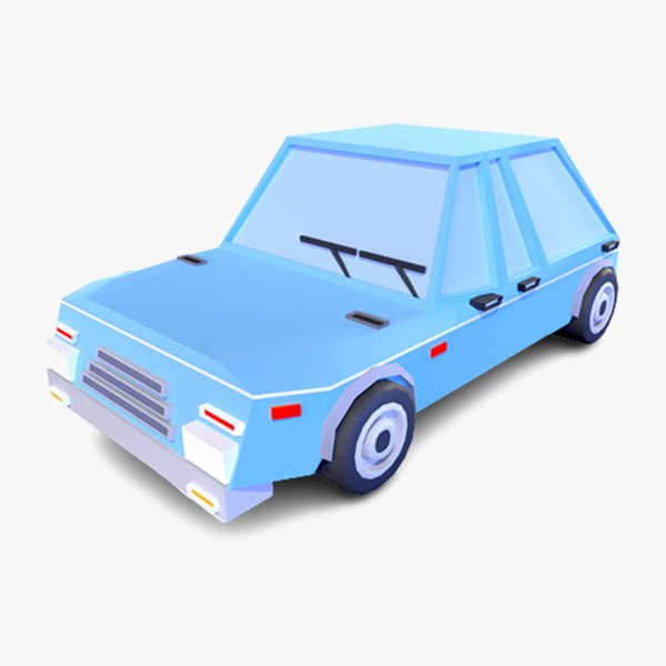 Modelo 3D de carro pequeno de desenho animado Modelo 3D - TurboSquid ...