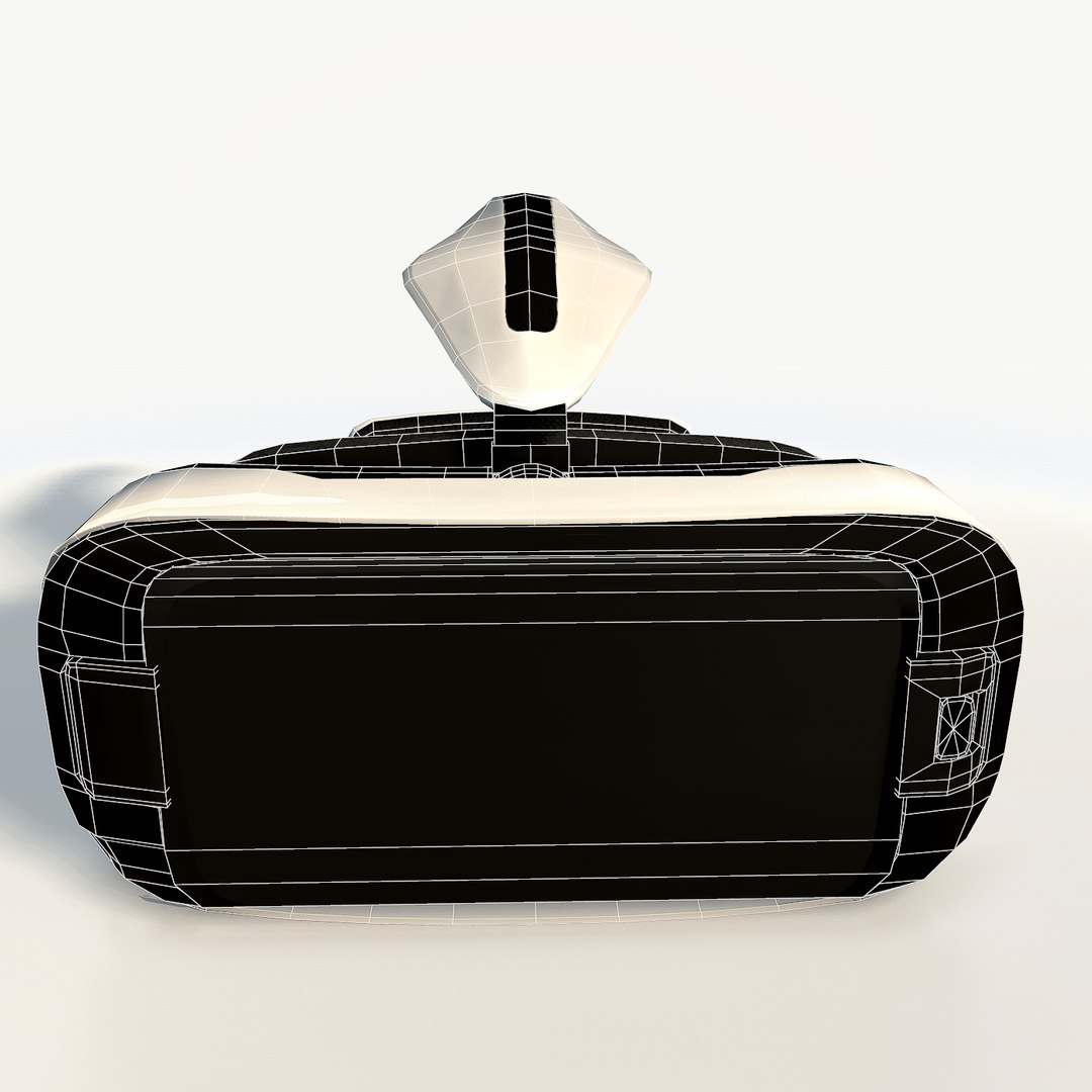 virtual headsets package vr 3d model