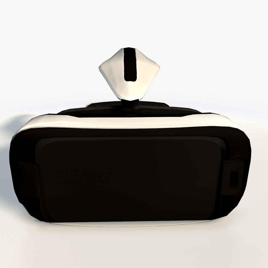 virtual headsets package vr 3d model