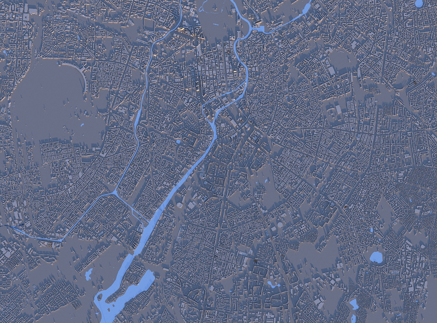 Berlin city 3D model - TurboSquid 1276331